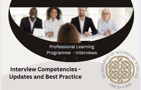 Interview Competencies - Updates and Best Practice - Joint Managerial Body
