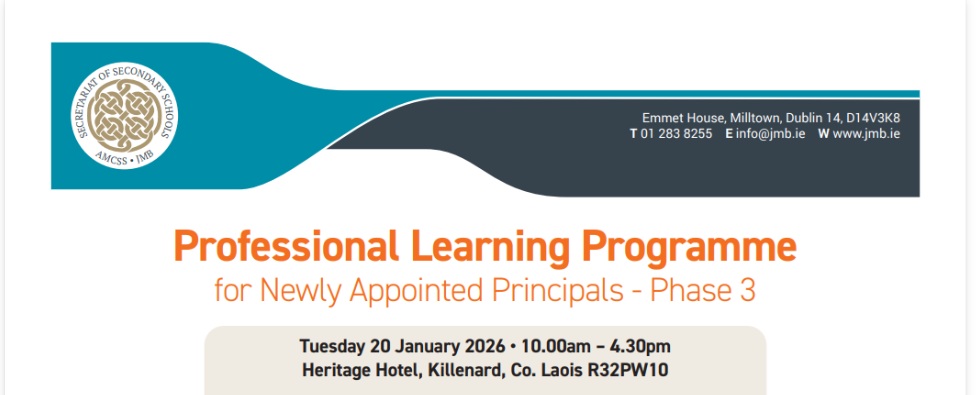 Newly Appointed Principals’ Professional Learning Programme 2026 Phase ...