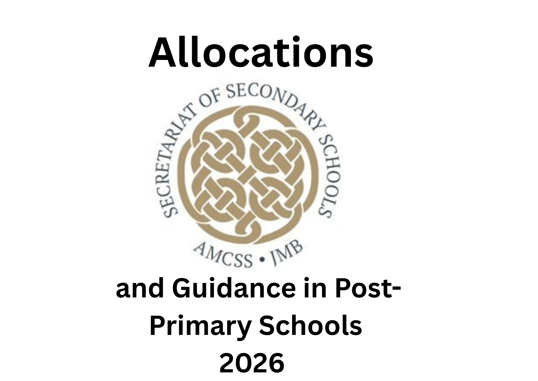 JMB Allocations Seminars 2026 - Joint Managerial Body